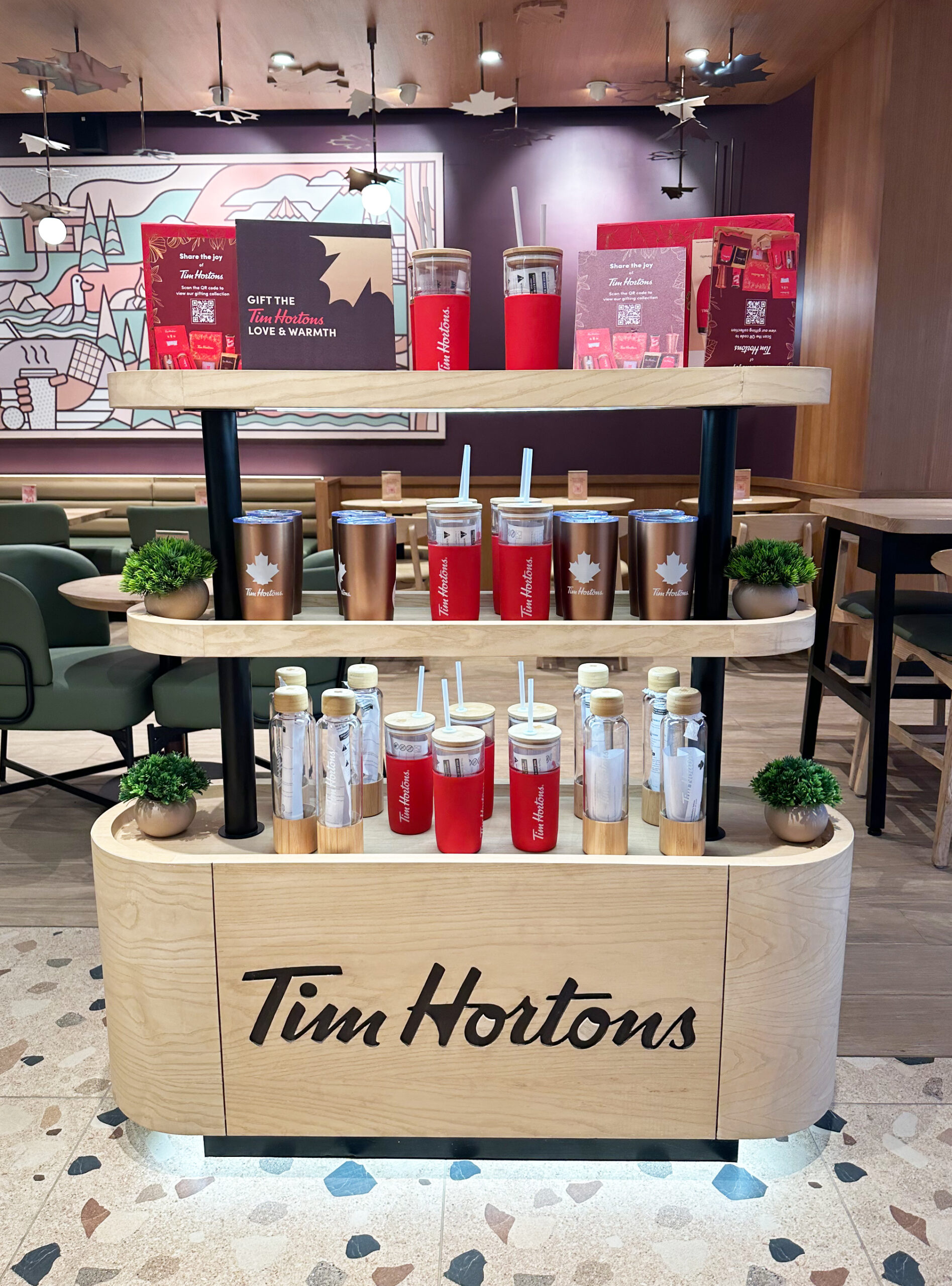 Retail communications and design for Tim Hortons – Brands&Space