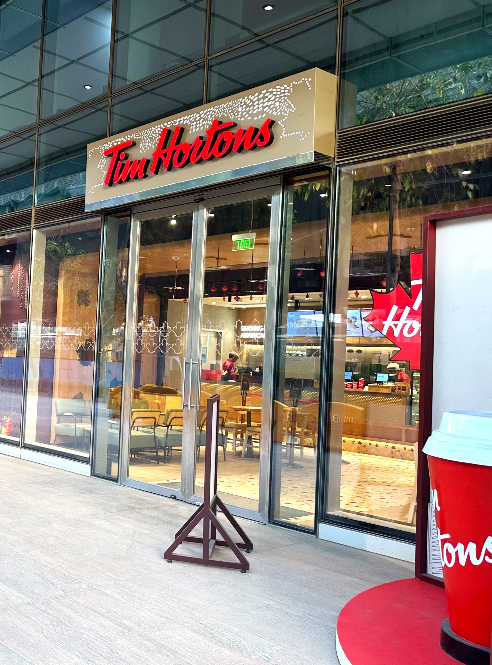 Retail communications and design for Tim Hortons – Brands&Space
